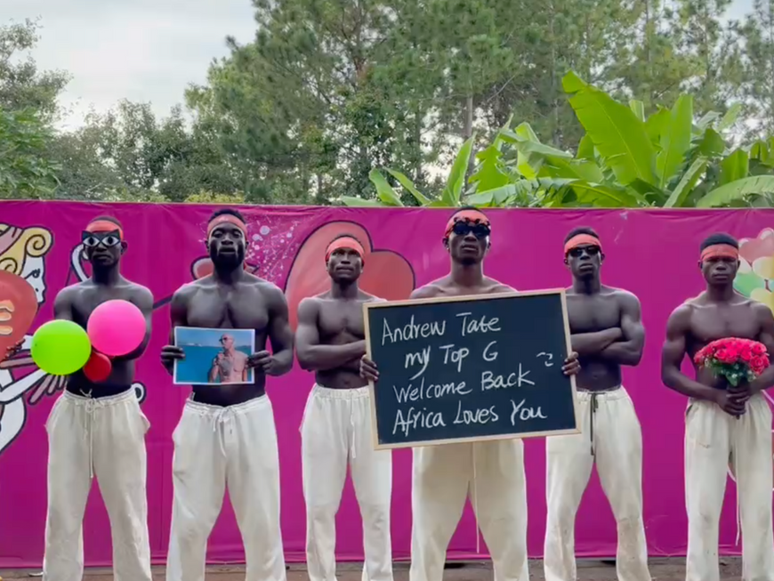 Dance Greetings from Africa - Unique Birthday Wishes